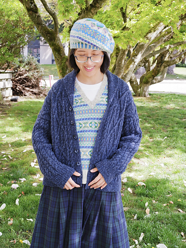 Ravelry: Logan Roy Cardigan pattern by Athena Liu
