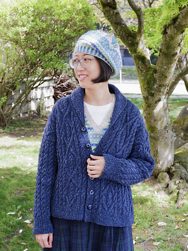 Ravelry: Logan Roy Cardigan pattern by Athena Liu