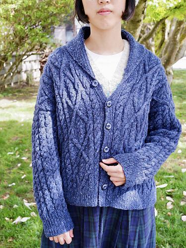 Ravelry: Logan Roy Cardigan pattern by Athena Liu