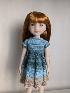 Ravelry: Lilac Lane Dress for Ruby Red pattern by Knitted Lily