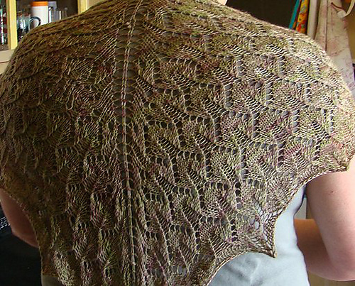 Ravelry: The Fountainhead Shawl pattern by Jessie Booth