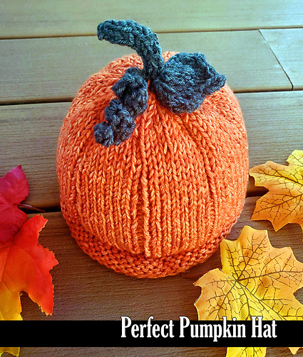 Ravelry: Perfect Pumpkin Hat pattern by Aunt Janet's Designs