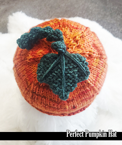 Ravelry: Perfect Pumpkin Hat pattern by Aunt Janet's Designs
