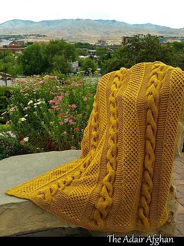 Ravelry: The Adair Afghan pattern by Aunt Janet's Designs