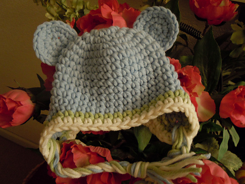 Ravelry: Bulky Monkey Earflap Beanie pattern by Elizabeth Alan