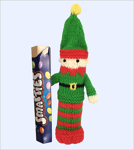 Ravelry: Christmas Elf Smartie tube, chocolate orange etc pattern by ...