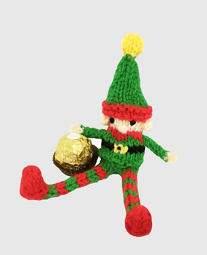 Ravelry: Christmas Elf Smartie tube, chocolate orange etc pattern by ...