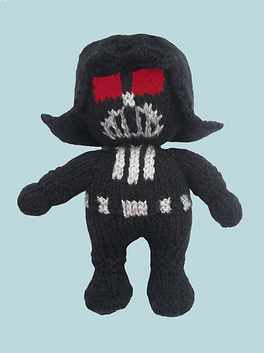 Ravelry: Darth Vader and Baby Yoda pattern by ayrshire knits
