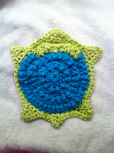 Ravelry: Round Bumpy Scrubbie pattern by AD