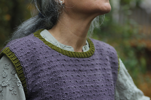 Ravelry: Cherry Rumble Vest pattern by Thea Colman