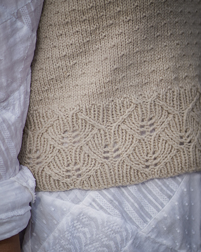 Ravelry: Cherry Rumble Vest pattern by Thea Colman