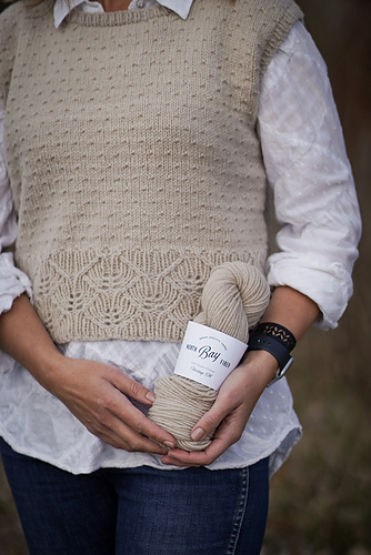 Ravelry: Cherry Rumble Vest pattern by Thea Colman
