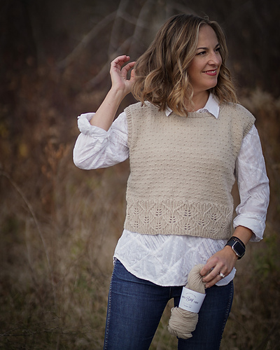 Ravelry: Cherry Rumble Vest pattern by Thea Colman