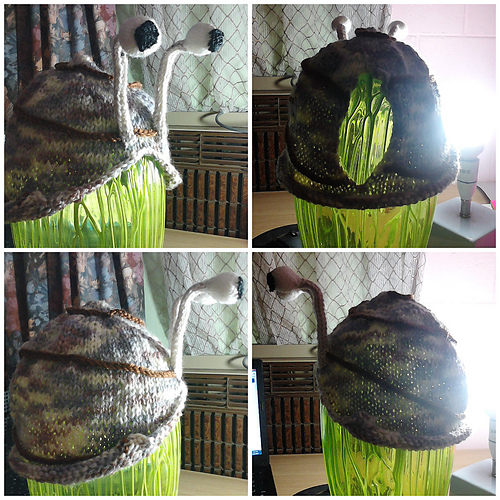 Ravelry: Snail tea cosy pattern by Anke Klempner
