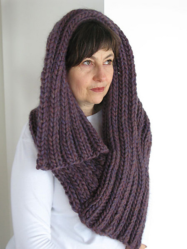 Ravelry: Asymmetrical Cowl pattern by Barbara Cartwright