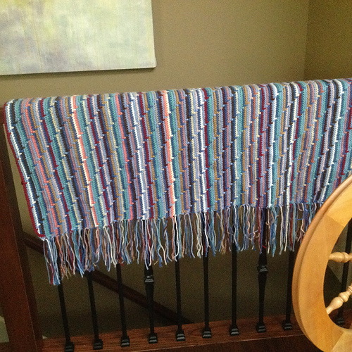 Ravelry: Rainbow Scrap Afghan pattern by Cathy Mangaudis