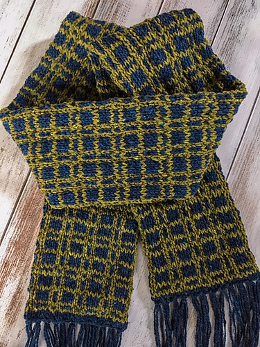 Ravelry: Tartan Plaid Scarf pattern by Justyna Srock