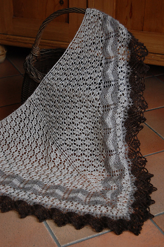 Ravelry: barjolaine's Icelandic Modern Lace Shawl