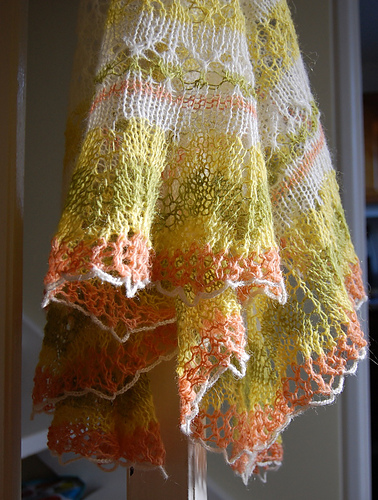 Ravelry: barjolaine's Icelandic Modern Lace Shawl