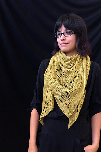 Ravelry: Aether Shawl pattern by Amy van de Laar