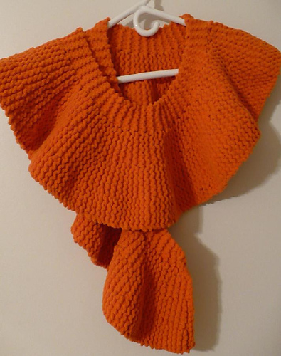 Ravelry: Short Row Scarf #70616AD pattern by Lion Brand Yarn