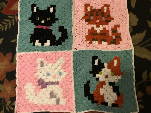 Ravelry: Kitty Corner pattern by Cherie Marie Leck