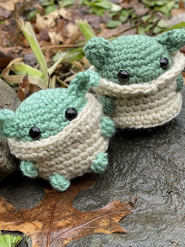 Ravelry: Funny Baby-Oda pattern by Carrey Reynolds