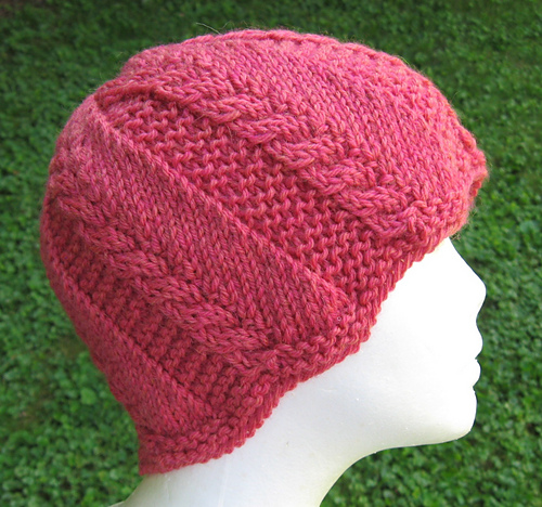 Ravelry: Slightly Slanted Hat pattern by Cindy Guggemos