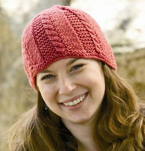 Ravelry: Slightly Slanted Hat pattern by Cindy Guggemos