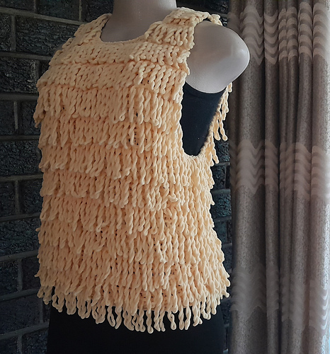 Ravelry: Loop Stitch Knit Vest pattern by BC Cardigans