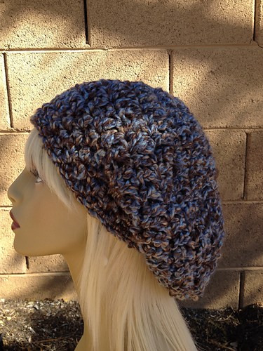 Ravelry: Incredibly Simple Slouchy Hat pattern by Kathy Lashley