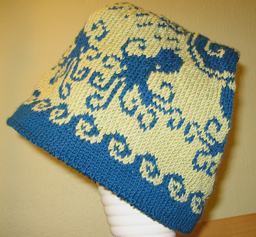 Ravelry: Flat-top Octopus Hat pattern by Molly Kent