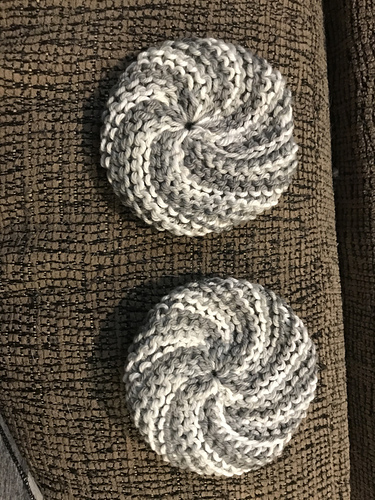 Ravelry: Garter Spiral Scrubbie pattern by Anne With