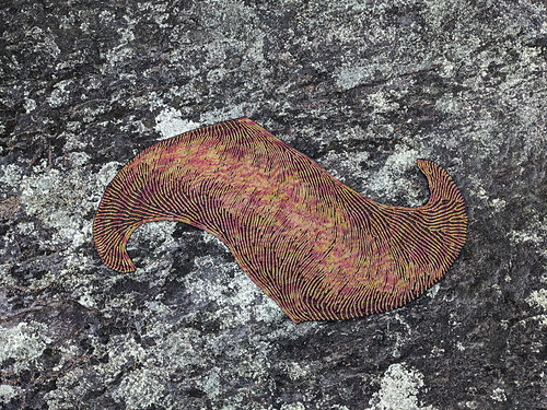 Ravelry: Meandering Flow Shawl pattern by bean.town.shu