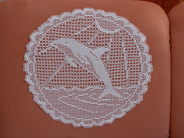 Ravelry: Dolphin Doily pattern by Hartmut Hass