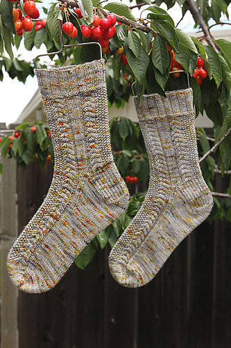 Ravelry: Woodpile Socks pattern by Bethany Hill