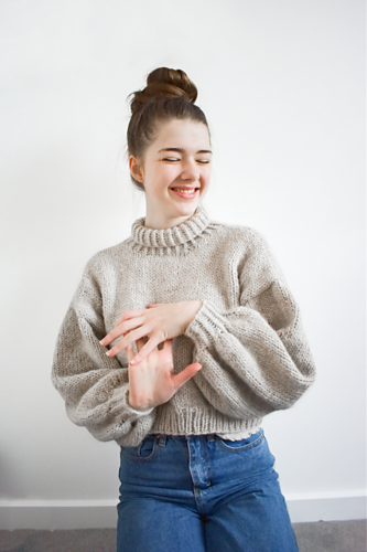Ravelry: I'm Obsessed Jumper pattern by Brenda Lam