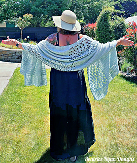 Ravelry: Blue Sunday Shawl pattern by Elena Hunt