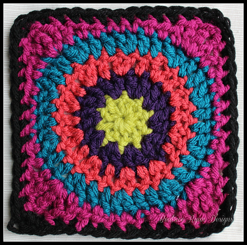 Ravelry: Granny's Circle in Square pattern by Elena Hunt
