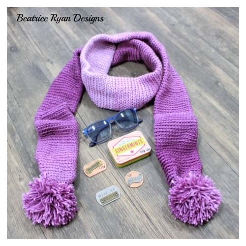 Ravelry: Simple Winter Scarf pattern by Elena Hunt