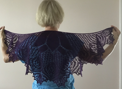 Ravelry: Under the Canopy Lace Shawl pattern by Anna Victoria