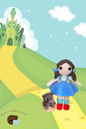 Ravelry: Dorothy and Toto pattern by Adelaide Wang
