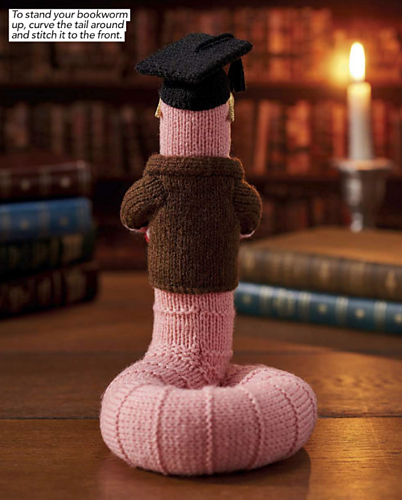 Ravelry: Prof B Wormington Bookworm pattern by Alan Dart