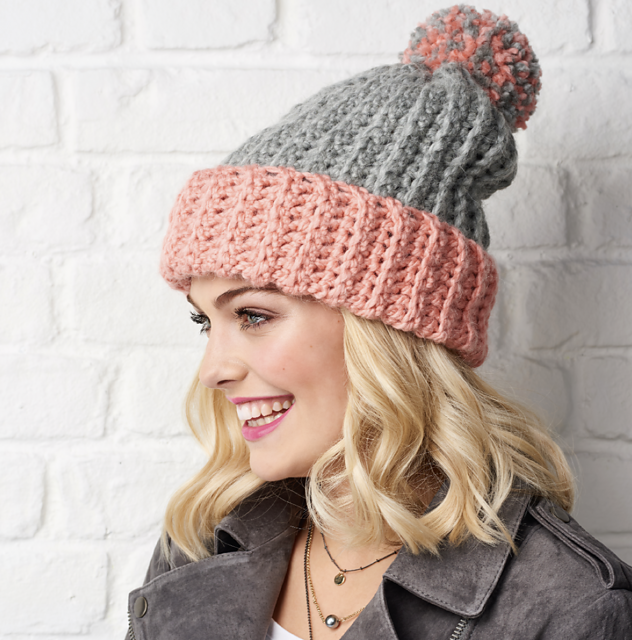 Ravelry: Tickled pink bobble hat pattern by Claire Guy
