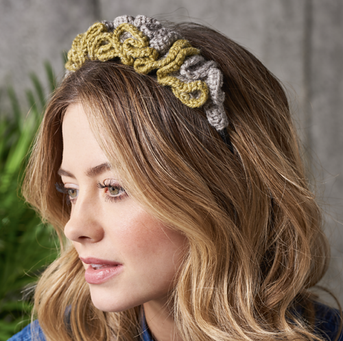 Ravelry: Ruffle headband pattern by Bryony Hitchcock