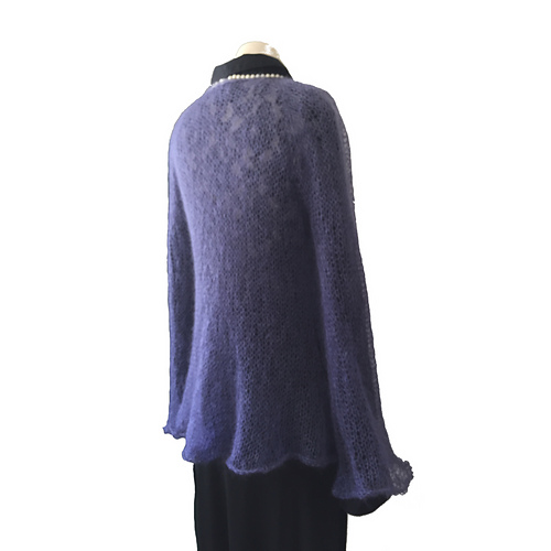 Ravelry: Diaphanous Mohair Cardigan pattern by Becky Pursell