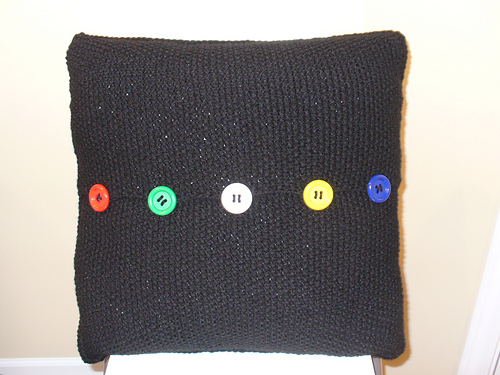 Ravelry: Knit Lego Inspired Pillow pattern by Bea Zionts