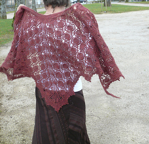Ravelry: Moonlight Sonata Shawl pattern by Shui Kuen Kozinski