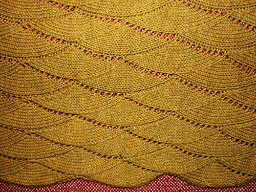 Ravelry: Rolling Waves Throw or Baby Blanket pattern by Belinda Ostrowski