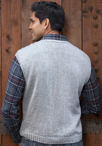 Ravelry: Dad's Cabled Vest pattern by Ira Dearing
